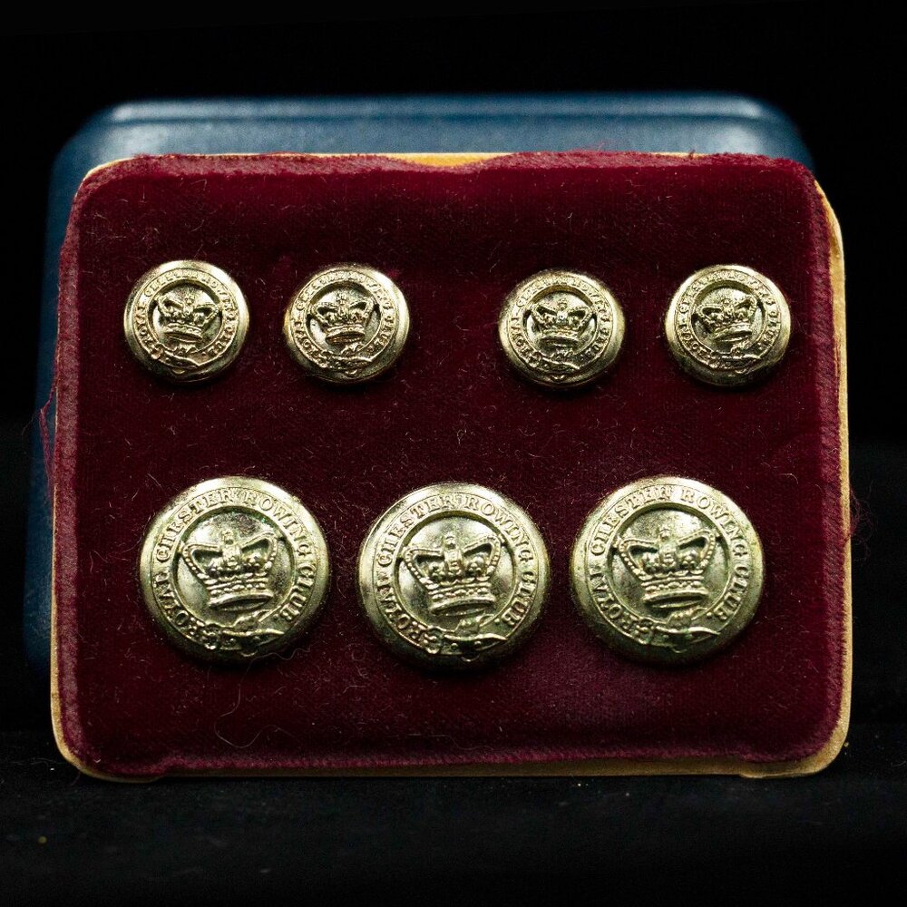 Royal Chester Rowing Club Buttons With Crown For Men'… - Gem